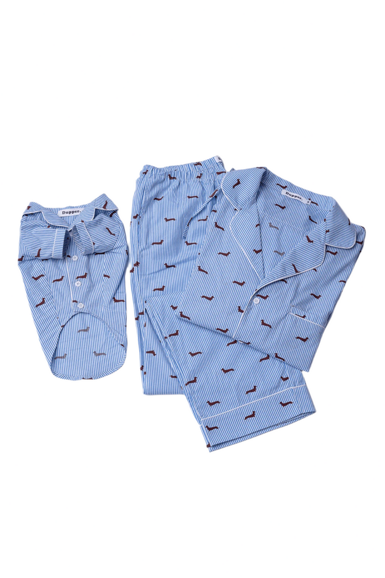 Dupper | Dog Print Pajamas - 100% Premium Cotton